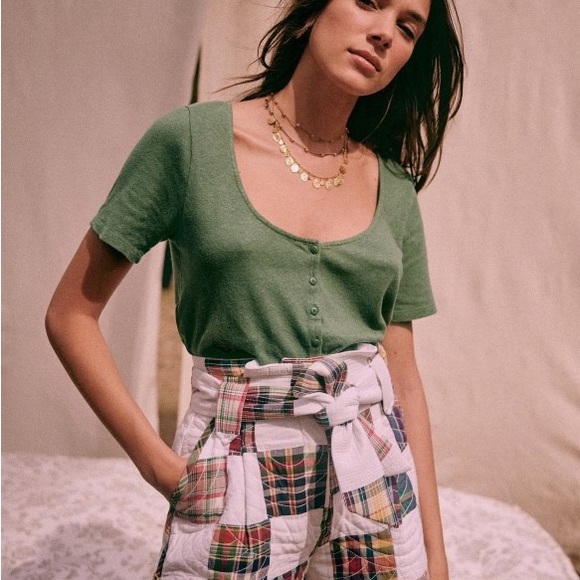 Sezane | Tops | Szane Milo Tshirt Xs Tilleul Color | Poshmark